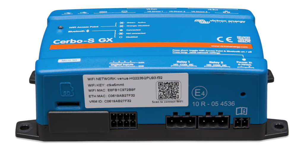 Victron Energy Cerbo-S GX- System Monitoring & Control - Trek Systems
